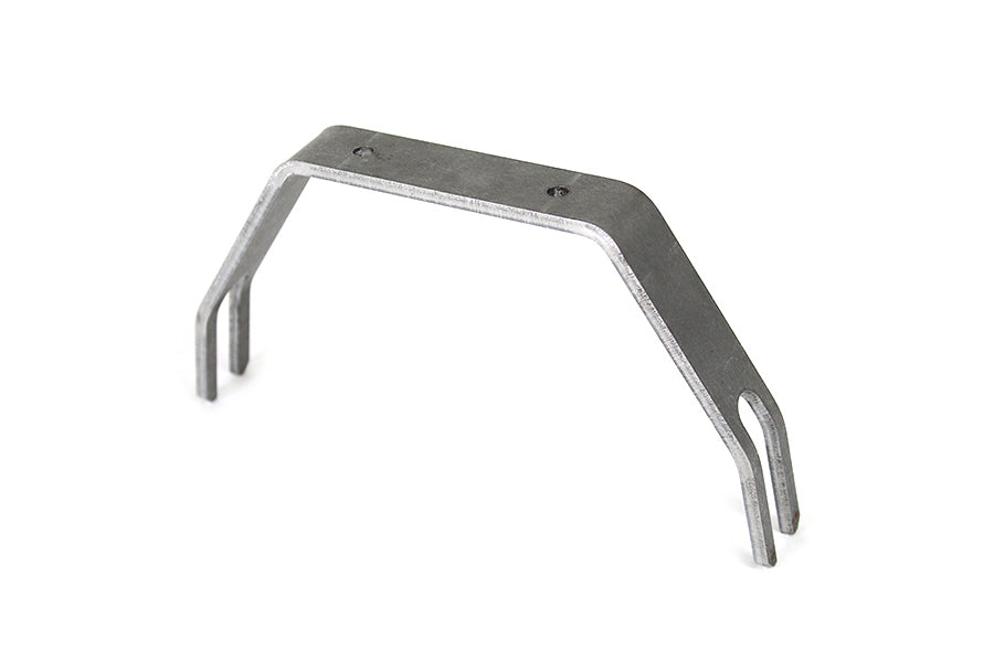 6 Flat Fender Bracket Raw Steel(EA) – zoomcycles