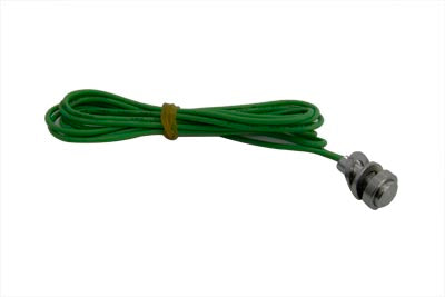 Mini Chrome Push Button One-Wire Switch(EA) – zoomcycles